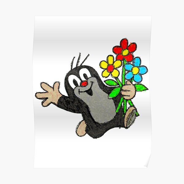 Poster: Krtek | Redbubble