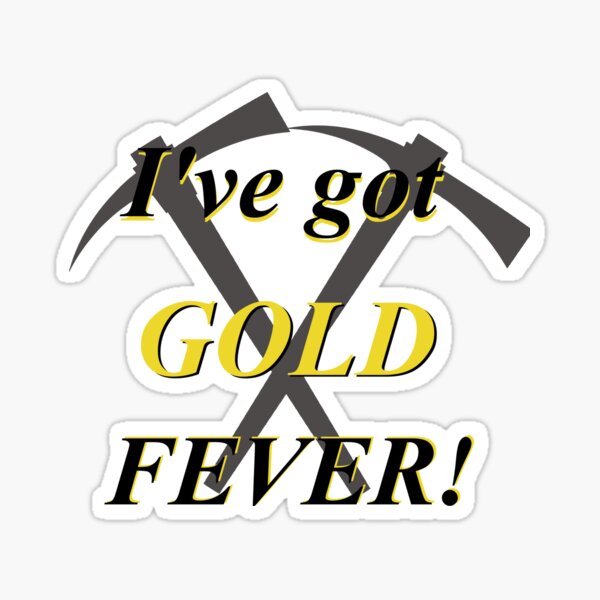 "gold prospecting" Sticker for Sale by thediff1985 | Redbubble