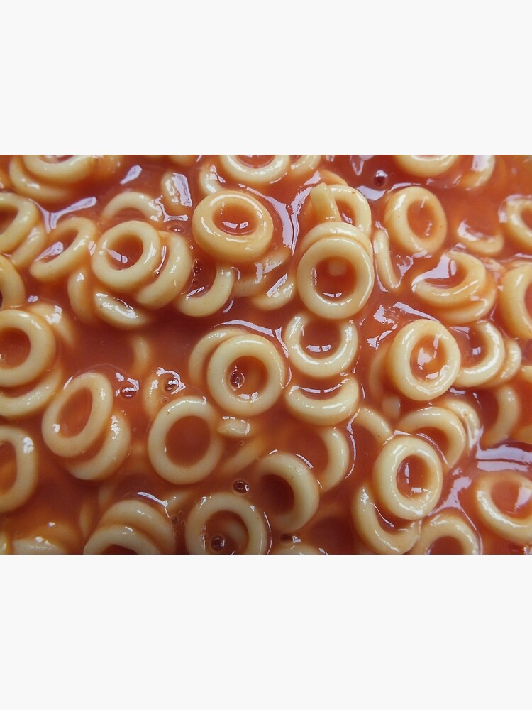 "Hoops, Hoops, Glorious Hoops - Spaghetti Hoops" Poster for Sale by ...