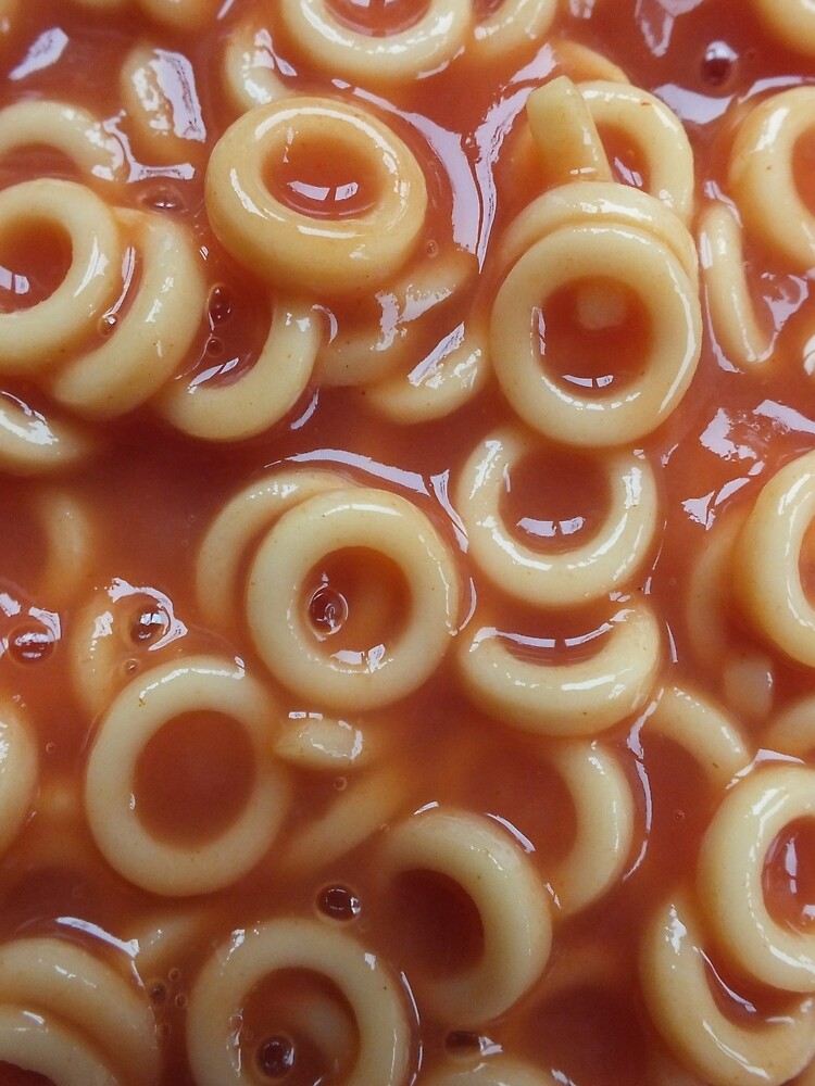 "Hoops, Hoops, Glorious Hoops - Spaghetti Hoops" Drawstring Bag for ...