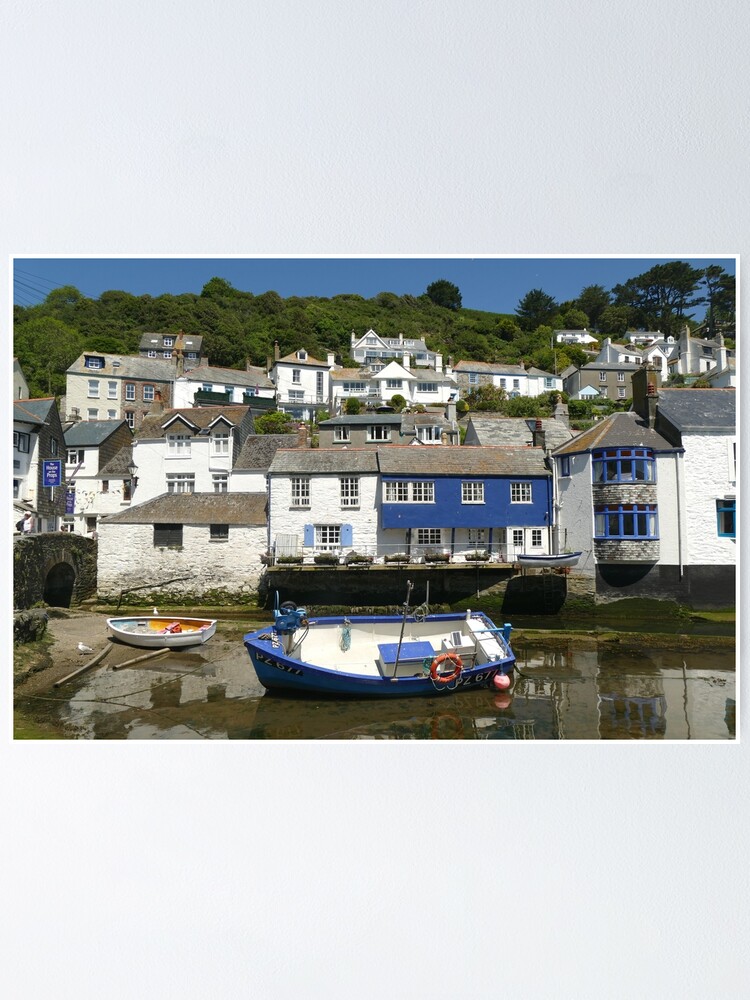 "Polperro, Cornwall" Poster for Sale by cjp74 | Redbubble