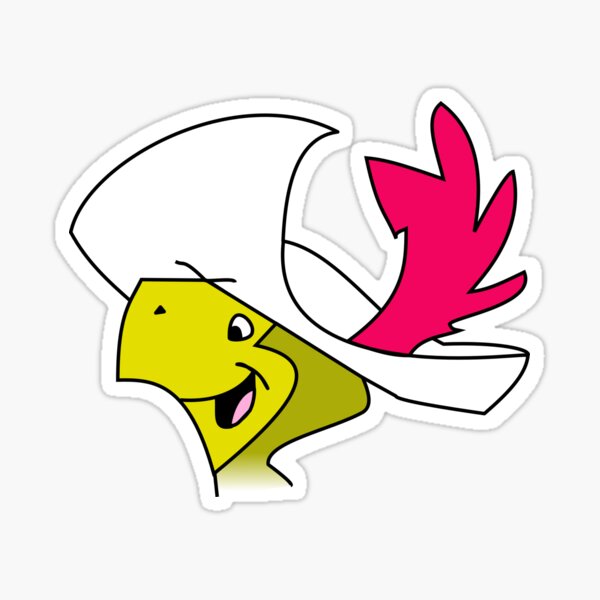 "Touche Turtle - Touche Away!" Sticker for Sale by cubicspin | Redbubble