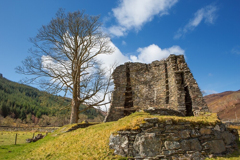 "Scottish Broch." by Dave Hare | Redbubble