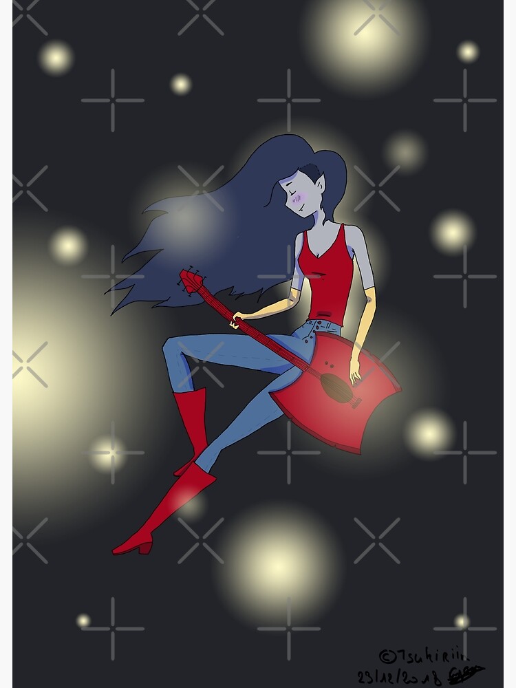 "Marceline the Vampire Rock Queen" Poster by Tsukiriin | Redbubble