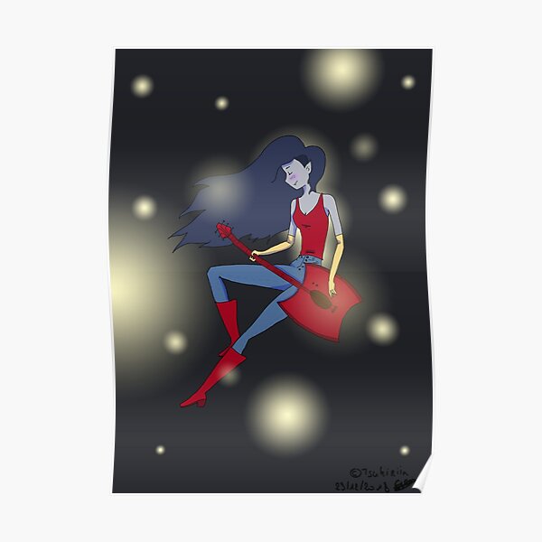 "Marceline the Vampire Rock Queen" Poster by Tsukiriin | Redbubble