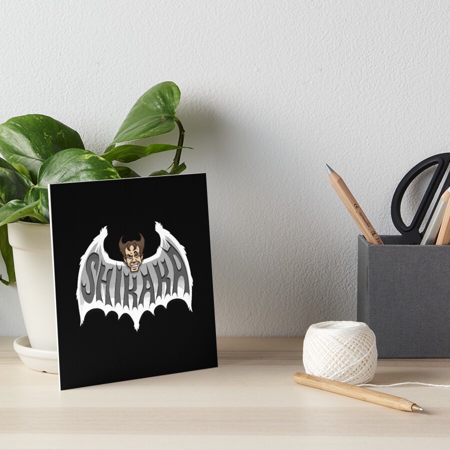 "Shikaka Ace Ventura" Art Board Print by briggikiko | Redbubble