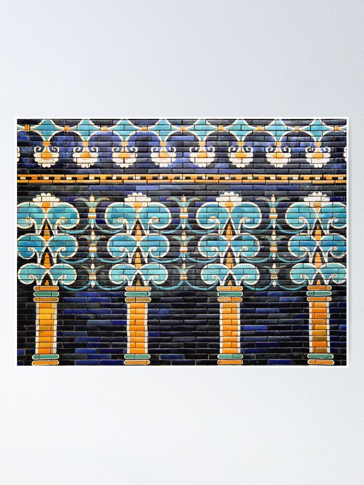 "Ishtar Gate" Poster by ELHolmes | Redbubble