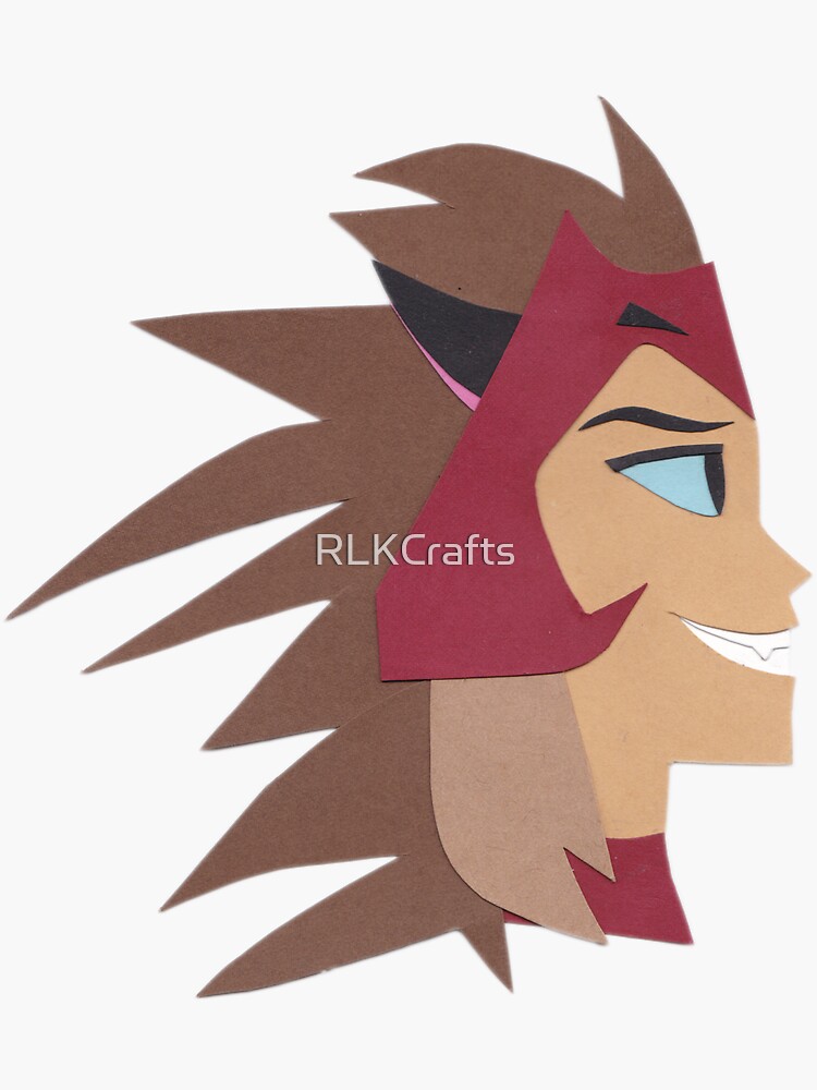 "Catra" Sticker for Sale by RLKCrafts | Redbubble