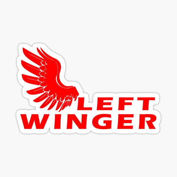 Left Winger Stickers | Redbubble