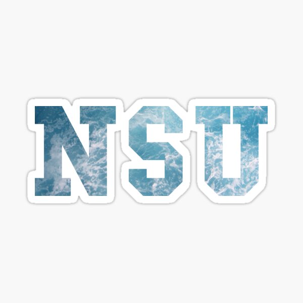 Nsu Stickers | Redbubble