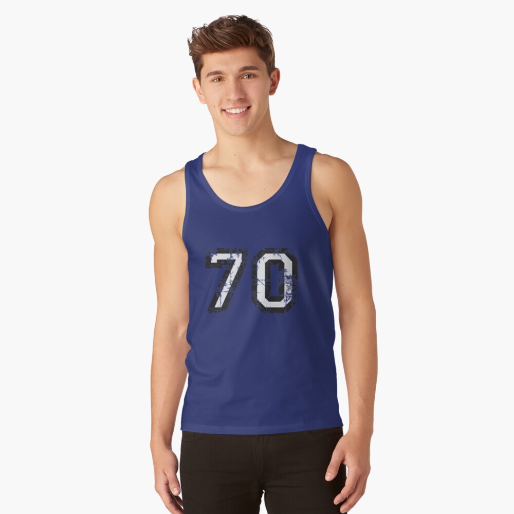 "Number 70 Black/White Vintage 70th Birthday Design" Sticker for Sale ...