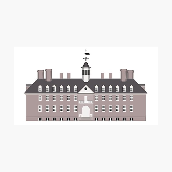 "The Wren Building" Photographic Print by art-by-anna | Redbubble