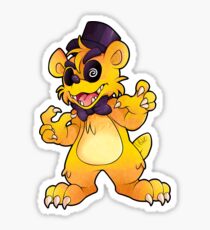 Golden Freddy: Stickers | Redbubble