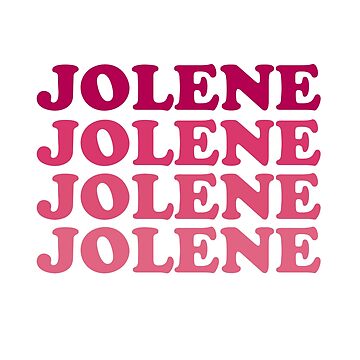 "Jolene, Jolene, Jolene, Joleeeene" Sticker for Sale by mountaindewby ...