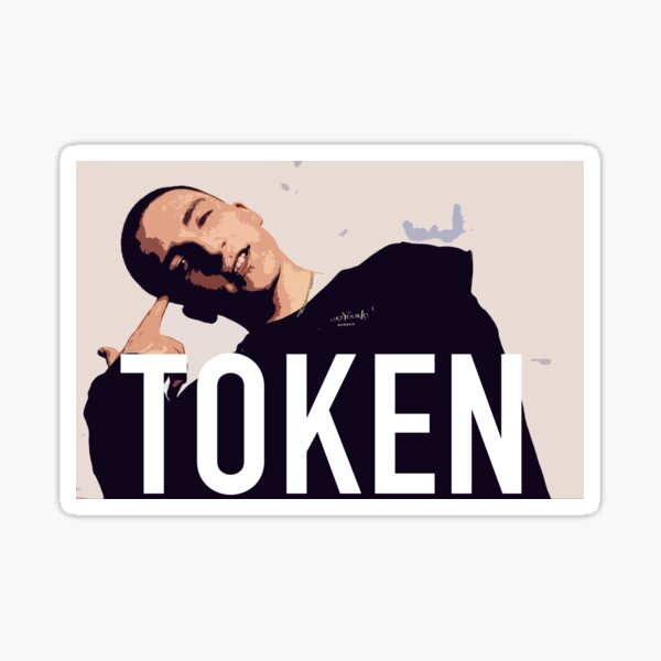 "Token " Sticker for Sale by pipejack | Redbubble
