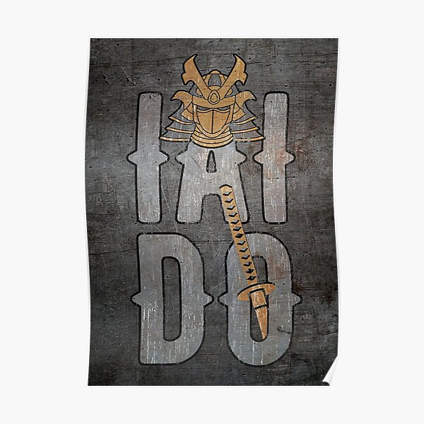 "Iaido Art, Samurai" Poster by MDAM | Redbubble