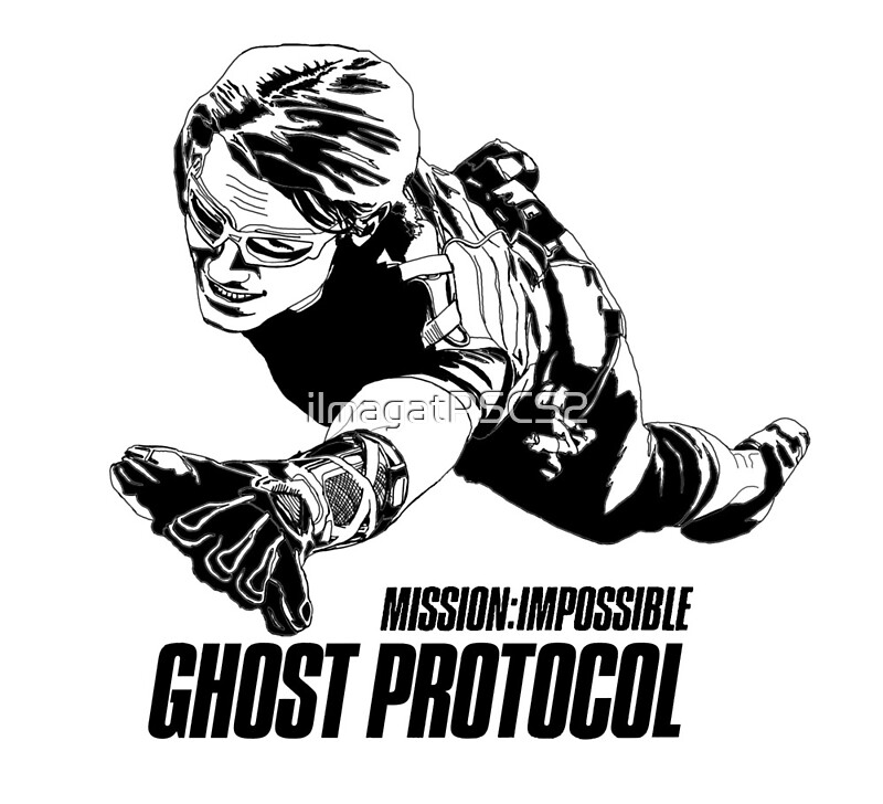 "Hand-drawing Mission Impossible " by ilmagatPSCS2 | Redbubble