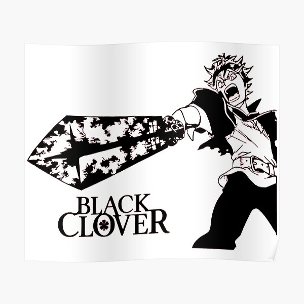 "Asta Black Clover" Poster by OtakuPapercraft | Redbubble