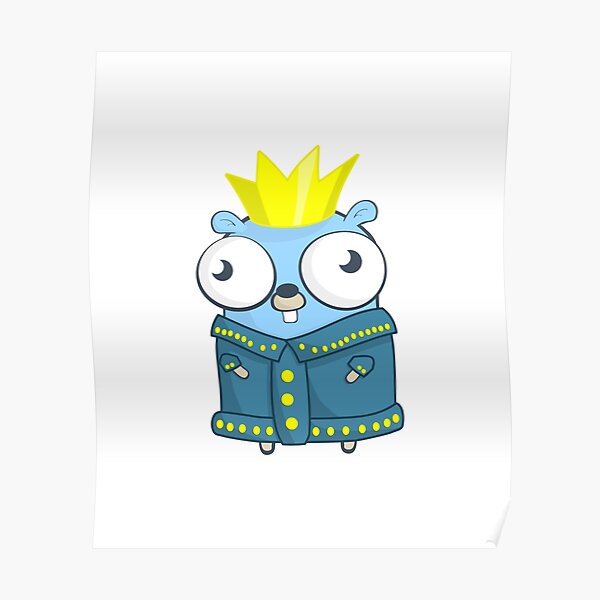 "The Go Gopher: Lord of the Gophers" Poster for Sale by hellkni9ht ...