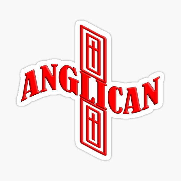 "Anglican cross" Sticker by troni | Redbubble