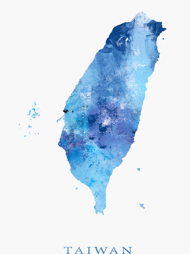 "Taiwan" Sticker for Sale by MonnPrint | Redbubble