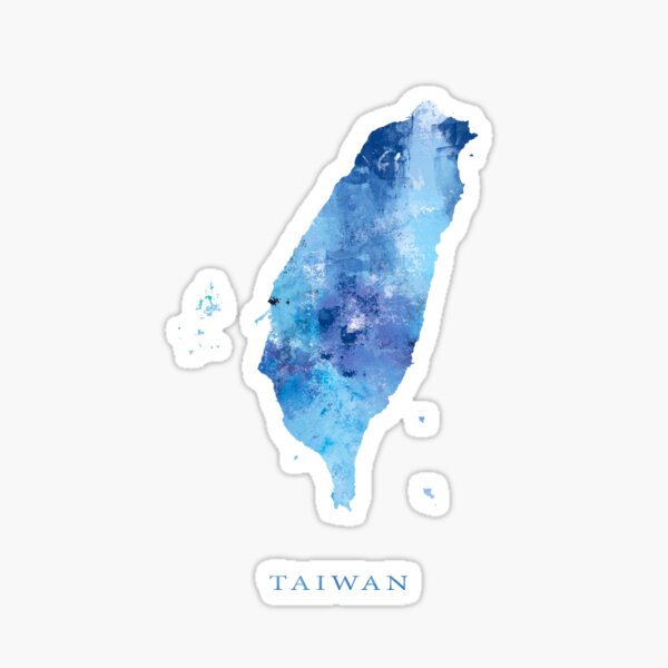 "Taiwan" Sticker for Sale by MonnPrint | Redbubble