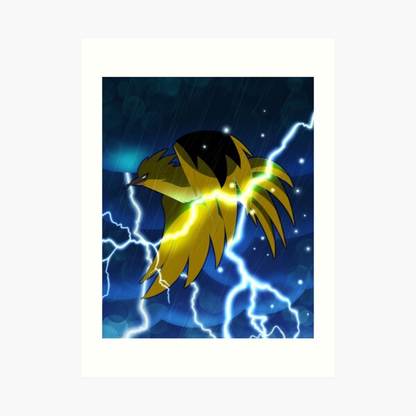 Zapdos Art Prints | Redbubble