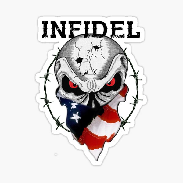 "Infidel by stlgirlygirl" Sticker by stlgirlygirl | Redbubble