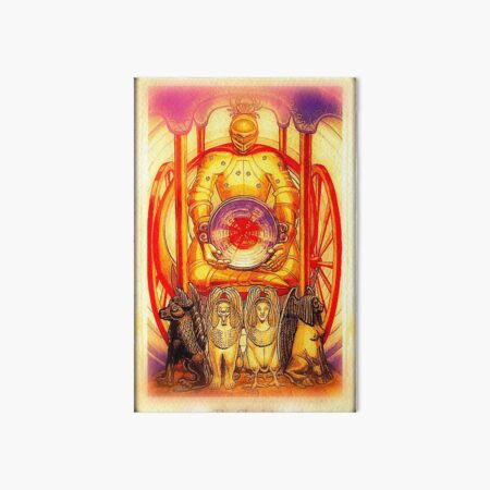 "Crowley Thoth Tarot Card THE CHARIOT #7" Art Board Print for Sale by ...