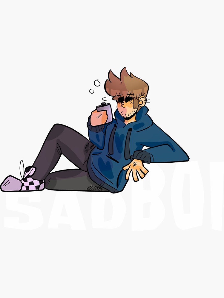 "sadboi" Sticker for Sale by god-wont-answer | Redbubble