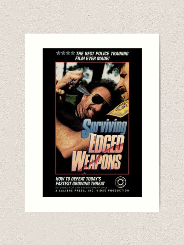 "Surviving edged weapons" Art Print for Sale by JViktor | Redbubble