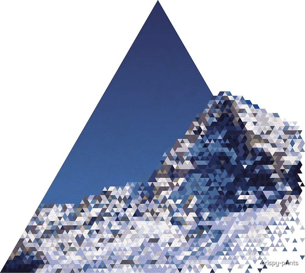 "The North Face of the Eiger" by crispy-prints | Redbubble