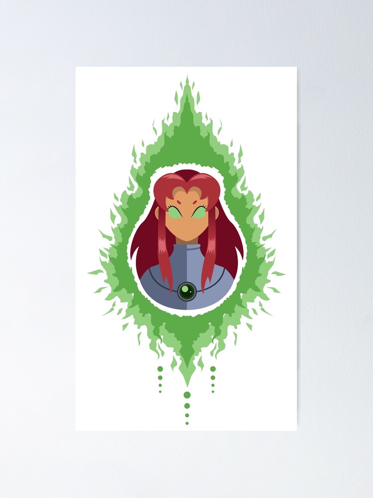 "Starfire" Poster by Chofy87 | Redbubble