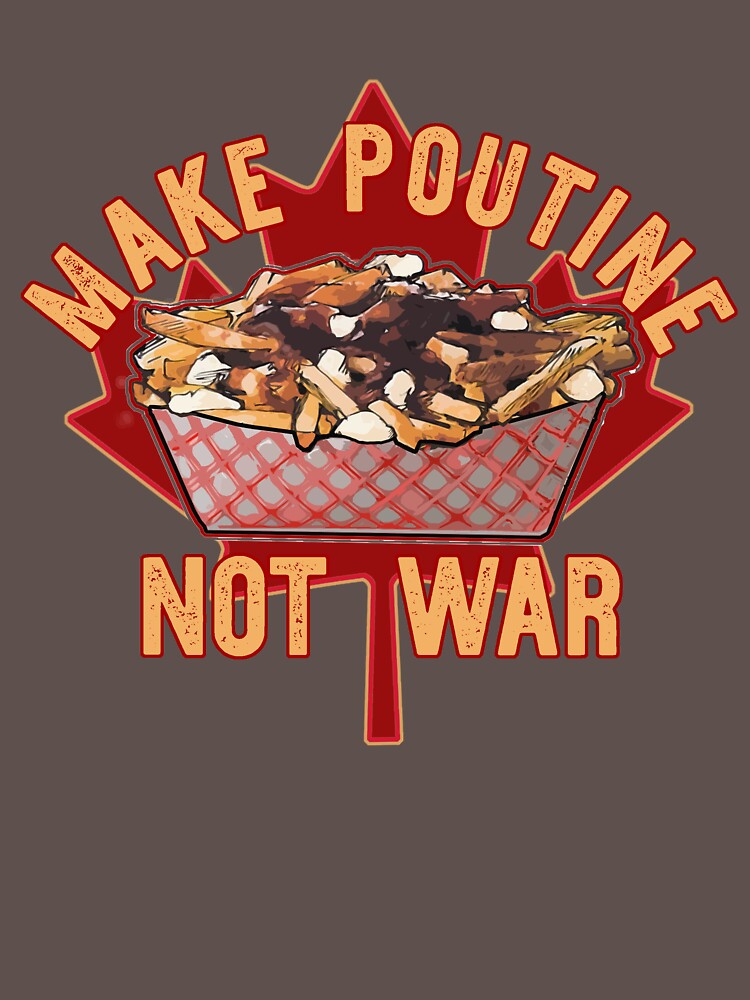 "Canadian Poutine" T-shirt by SAITKEN | Redbubble | poutine t-shirts ...