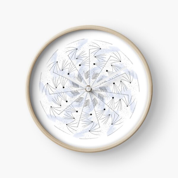 Radial Symmetry Clocks | Redbubble