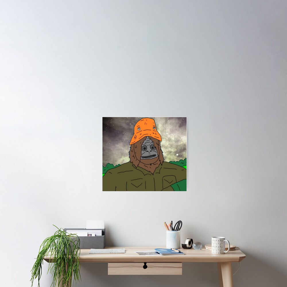 "Big Lez Show - Trippy Sassy Sasquatch" Poster for Sale by thebromatt ...