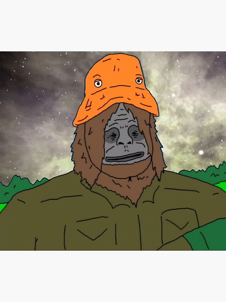 "Big Lez Show - Trippy Sassy Sasquatch" Poster for Sale by thebromatt ...