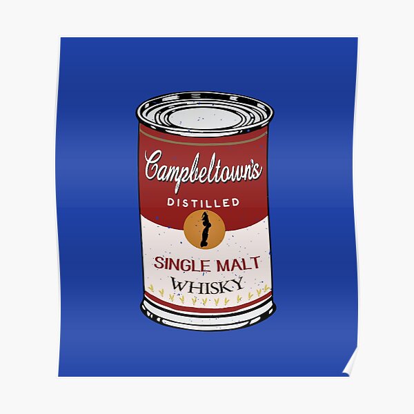 "Campbeltown’s Single Malt" Poster by whiskydesigns | Redbubble