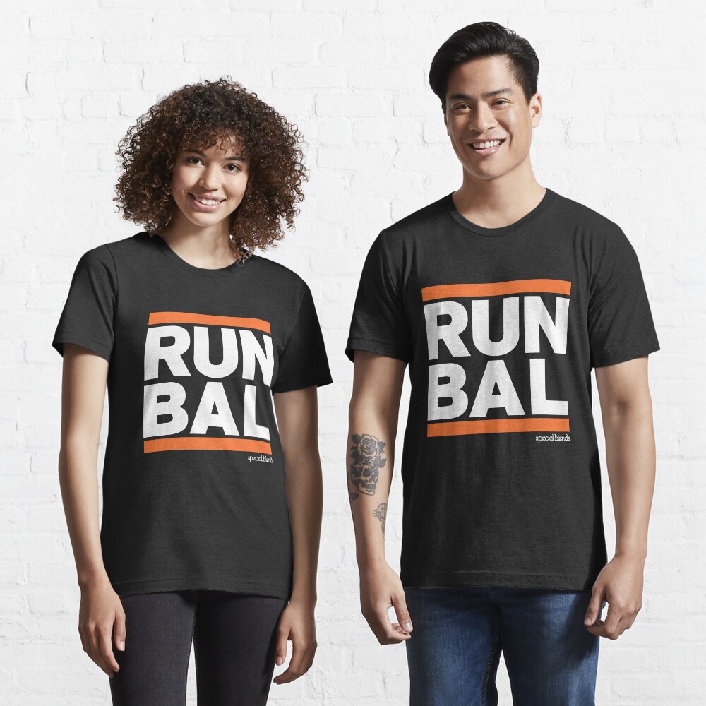 "Run Baltimore BAL" T-shirt for Sale by smashtransit | Redbubble ...