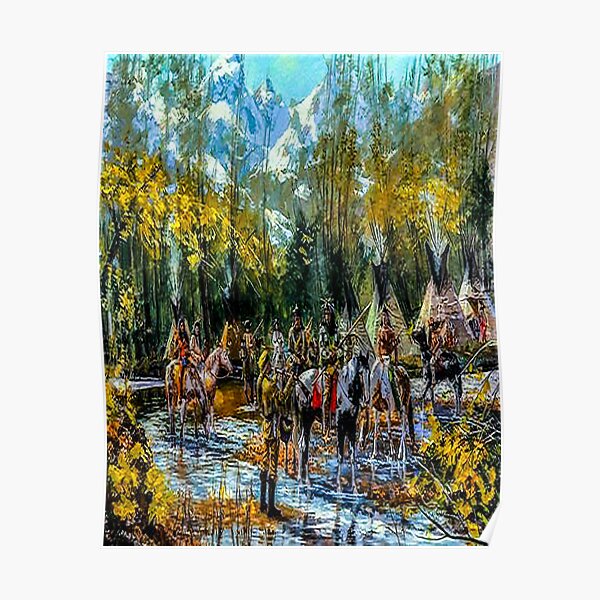 "fwc 5104 native american" Poster for Sale by fwc-usa-company | Redbubble