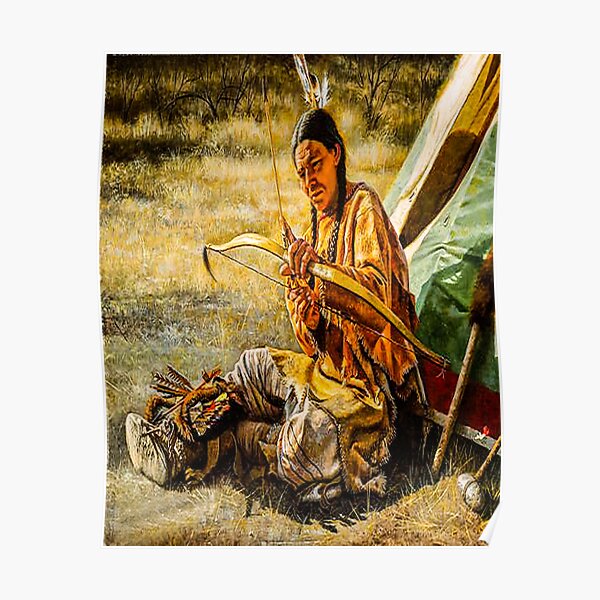 "fwc 5105 native american" Poster for Sale by fwc-usa-company | Redbubble