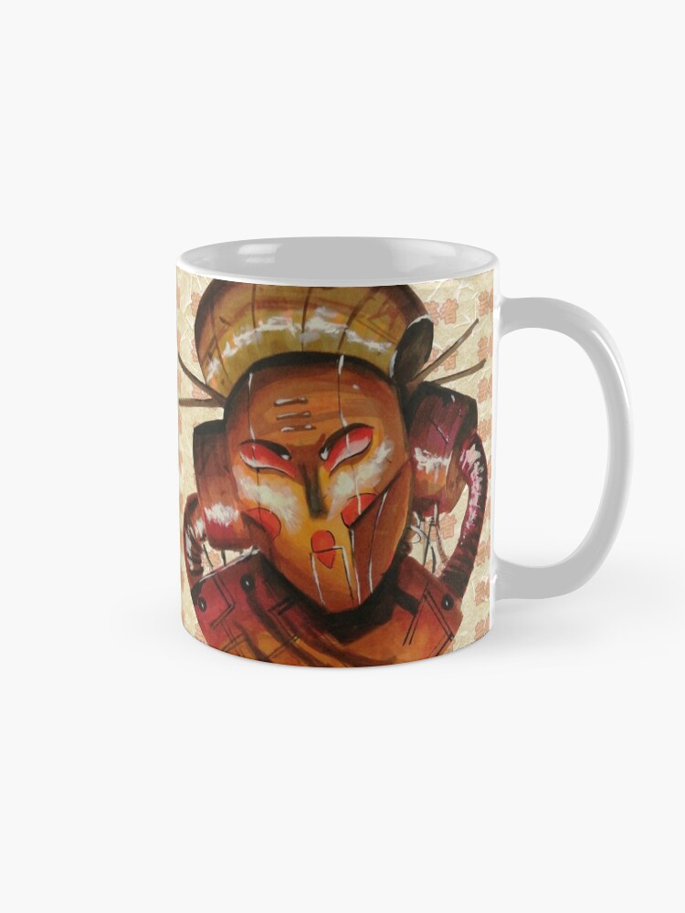 "Japanese Cyber Geisha" Tasse von rorisu-art | Redbubble