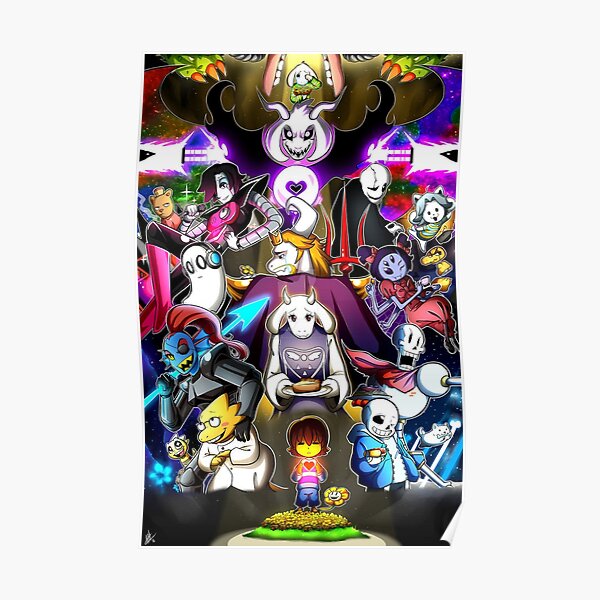 "undertale" Poster by NanieV | Redbubble