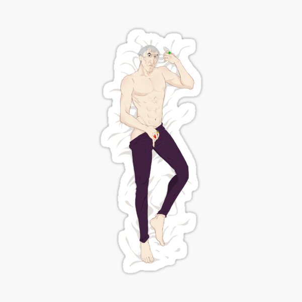 "Dakimakura Frollo" Sticker for Sale by Mo-Machine-S2 | Redbubble