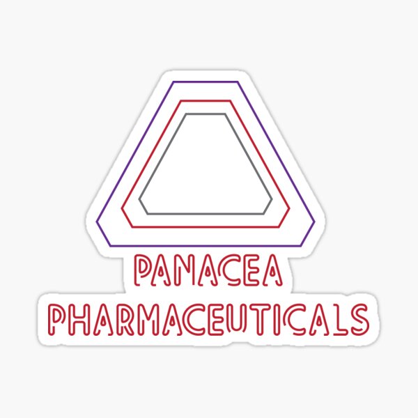 "Panacea Pharmaceuticals" Sticker for Sale by CPhoenixStudios | Redbubble