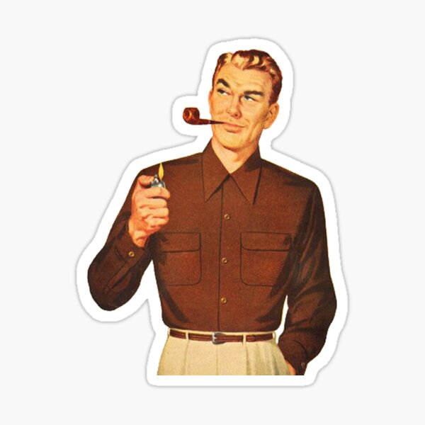 "Handsome Man" Sticker by phandiltees | Redbubble