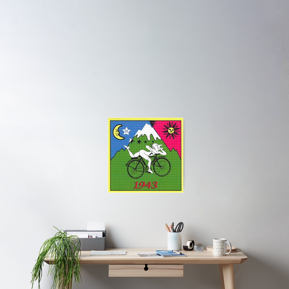 "LSD - 1943 Albert Hofmann" Poster von eldar | Redbubble