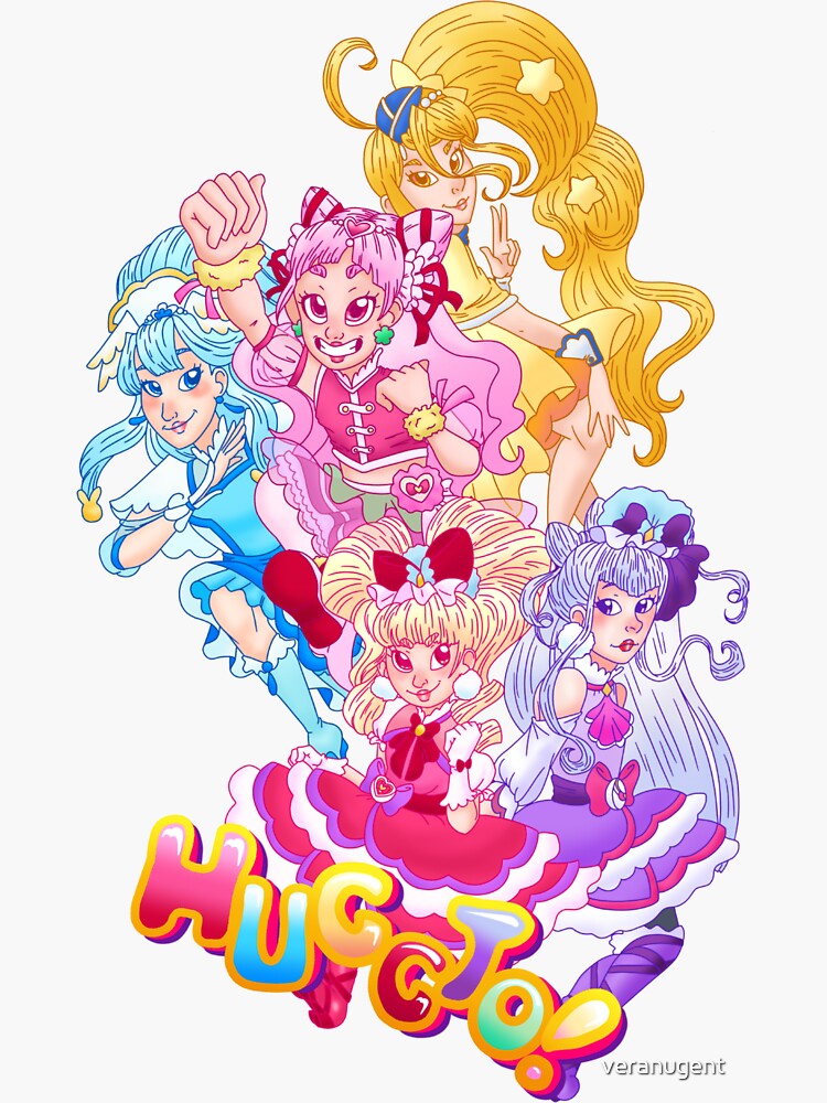 "Hugtto PreCure!" Sticker by veranugent | Redbubble