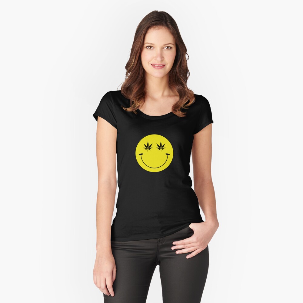 "Stoned Smiley Face" Sticker for Sale by avidfan2000 | Redbubble