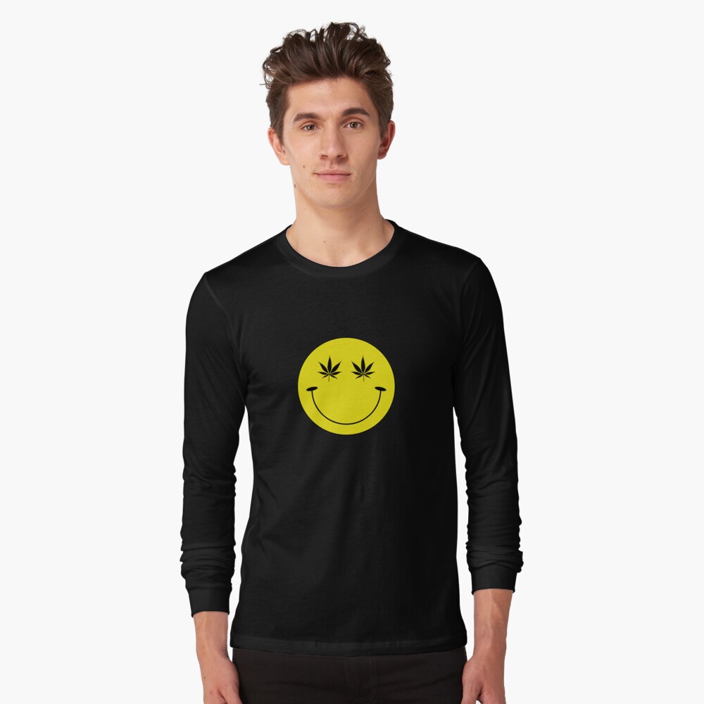 "Stoned Smiley Face" Sticker for Sale by avidfan2000 | Redbubble